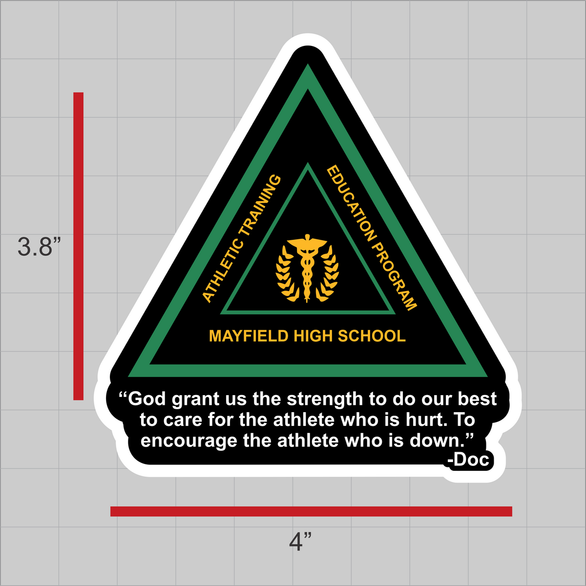 Tim "Doc" Acklin Decal – The Business Apparel Shop