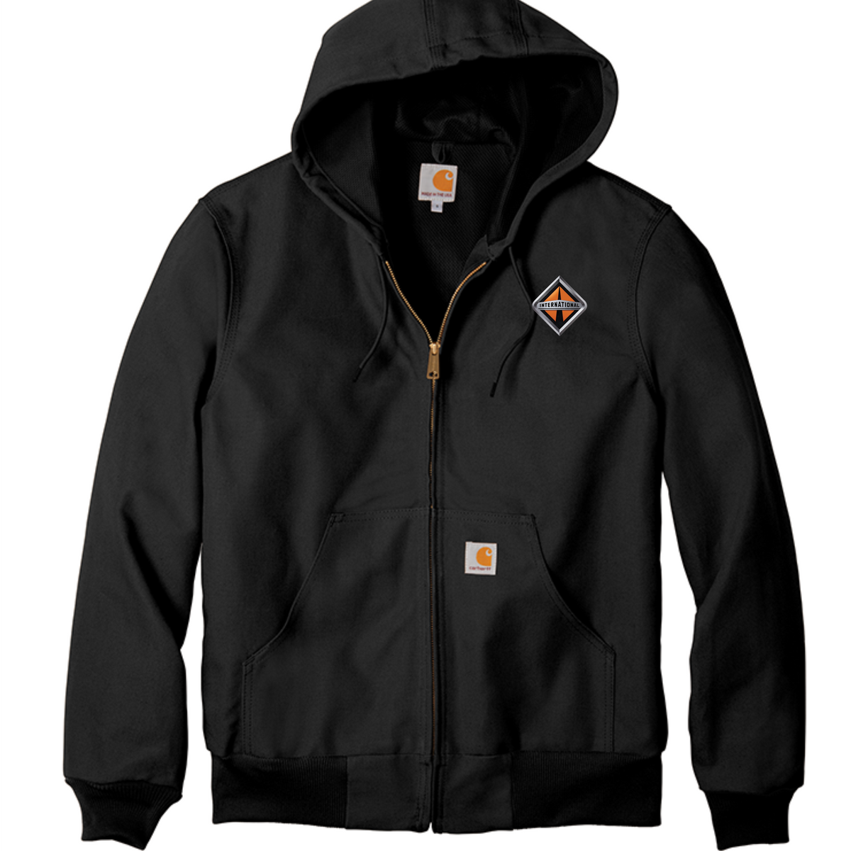 Border International Diamond Logo Tall Thermal-Lined Duck Active Jacke ...