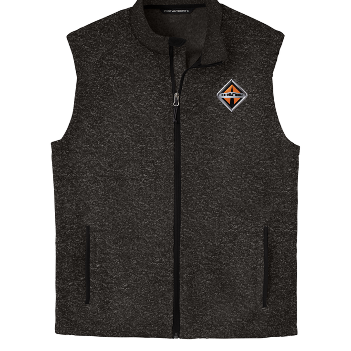 Border International Diamond Logo Sweater Fleece Vest – The Business ...